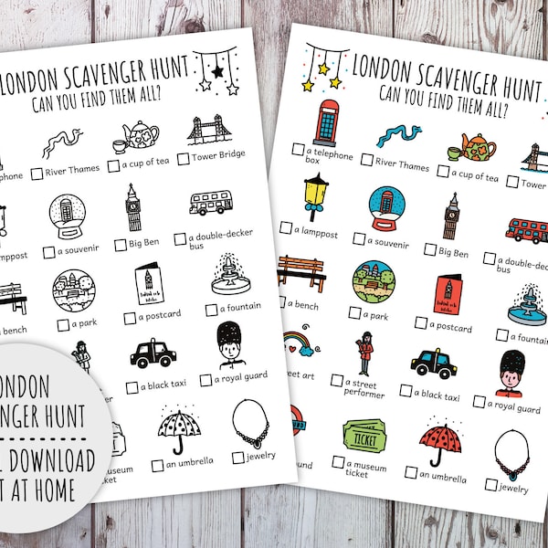 London Family Games - Etsy
