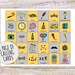 New Year Bingo Game for Kids, Kids Winter Party Game, Classroom Game ...