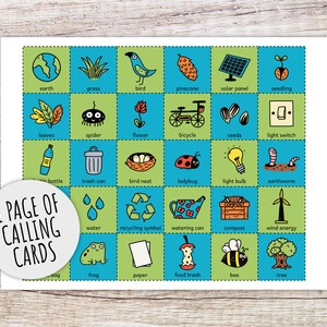 Earth Day Bingo Game for Kids, Kids Recycling Party Game, Classroom ...