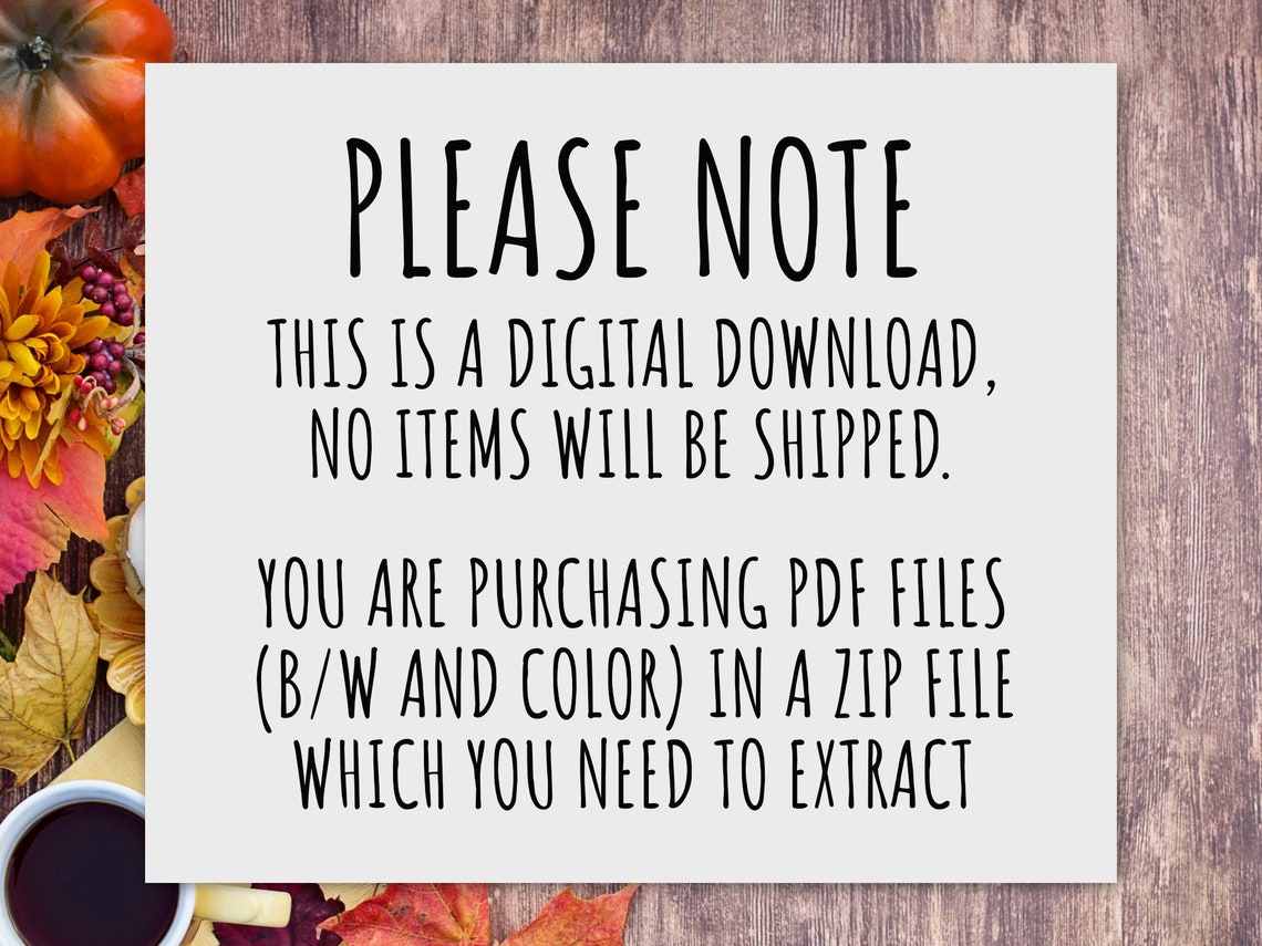 Fall Scavenger Hunt Bundle for Kids, Set of 4 Autumn Treasure Hunt ...