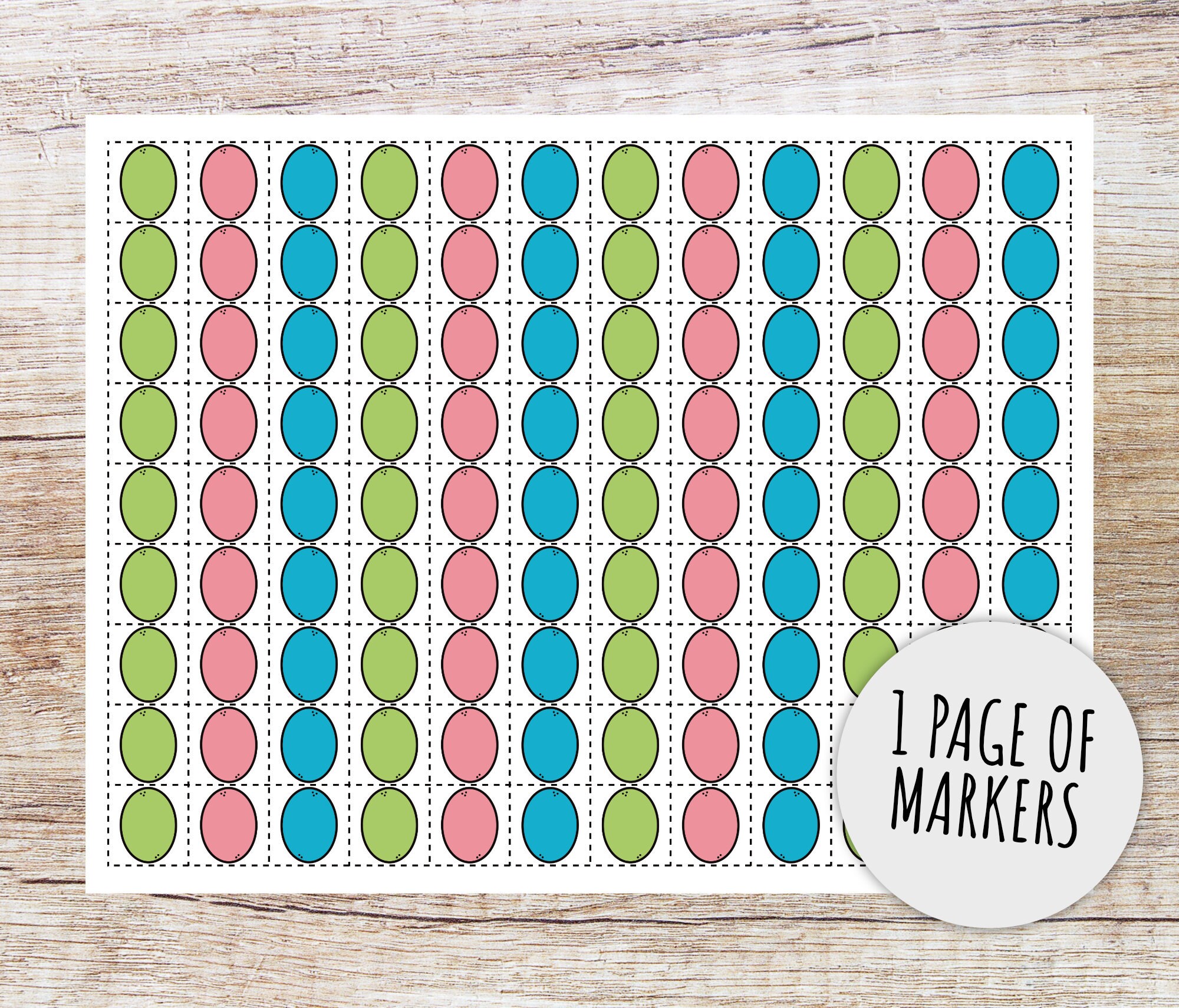 Easter Bingo Game for Kids, Kids Spring Party Game, Classroom Game and ...