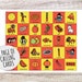 Mid-autumn Festival Bingo Game for Kids, Kids Party Game, Harvest ...