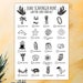 Luau Scavenger Hunt for Kids, Hawaiian Treasure Hunt and Tropical Aloha ...