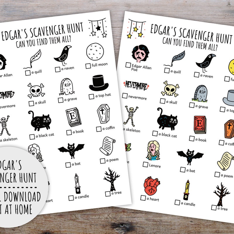 Edgar Allan Poe - Etsy