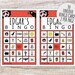 Edgar's Bingo Game for Kids, Kids Edgar Allan Poe Party Game, Classroom ...