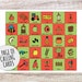 Apple Bingo Game for Kids, Kids Harvest Autumn Party Game, Classroom ...