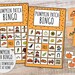 Pumpkin Patch Bingo Game for Kids, Kids Fall Party Game, Preschool ...