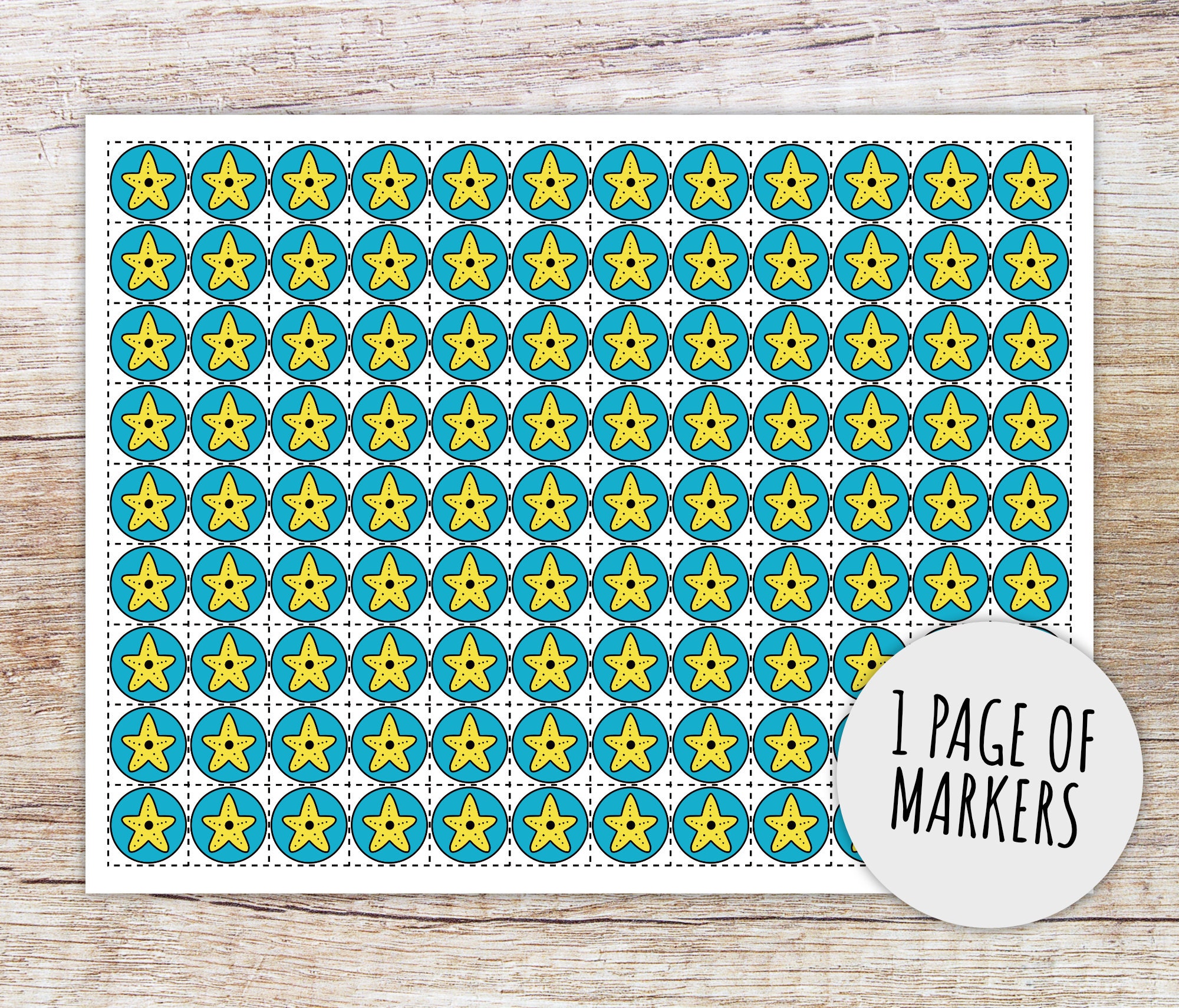 Under the Sea Bingo Game for Kids, Kids Underwater Party Game, Ocean ...