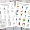 Paris Scavenger Hunt Printable Paris Birthday Party Game Printable ...