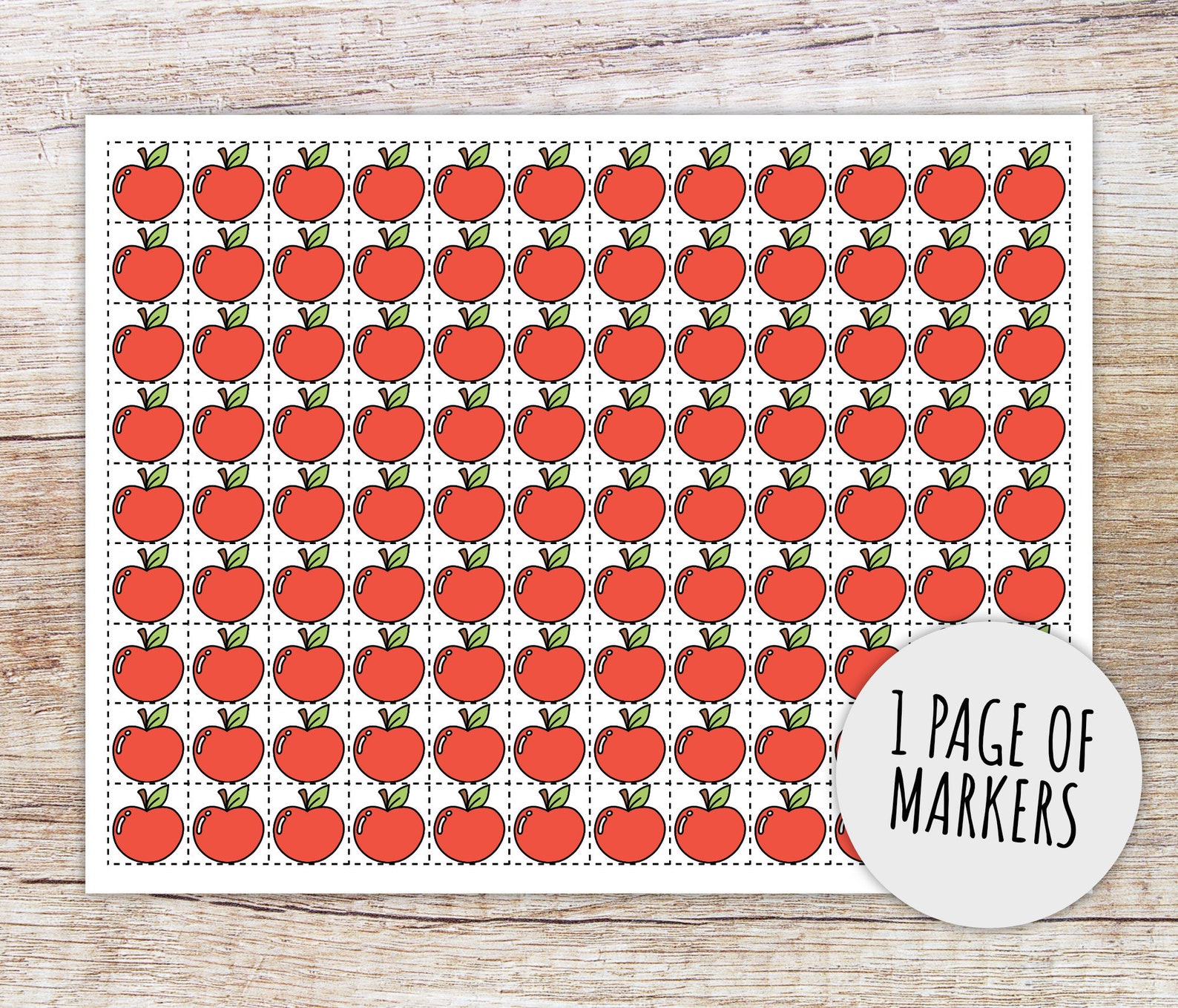 Apple Bingo Game for Kids, Kids Harvest Autumn Party Game, Classroom ...