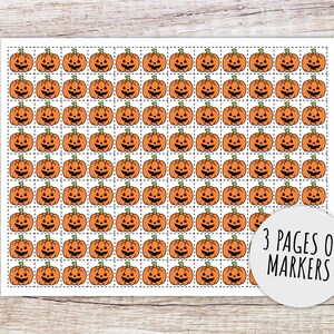 Halloween Bingo Game for Kids, Kids Spooky Fall Party Game, Preschool ...