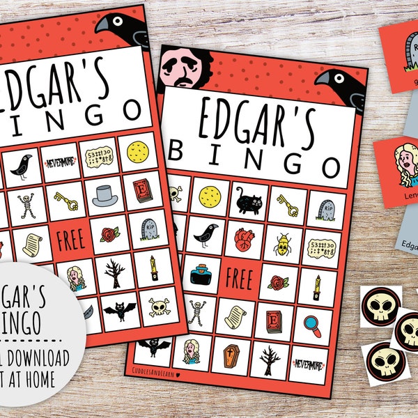 Edgar Allan Poe Game - Etsy