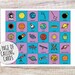 Outer Space Bingo Game for Kids, Kids Galaxy Party Game, Classroom Game ...