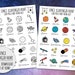 Space Scavenger Hunt for Kids, Planetarium Treasure Hunt, Galaxy ...