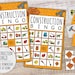 Construction Bingo Game for Kids, Kids Builder Party Game, Classroom ...