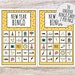 New Year Bingo Game for Kids, Kids Winter Party Game, Classroom Game ...