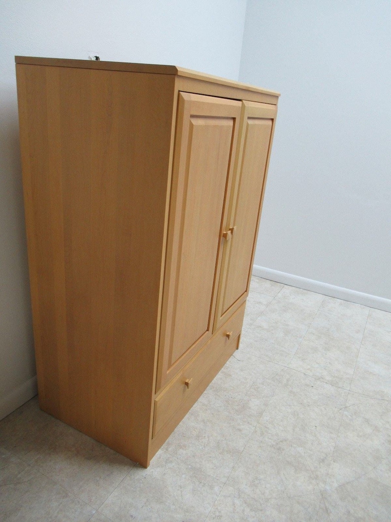 Ethan Allen American Dimensions Petite Tv Media Cabinet Armoire Chest ...