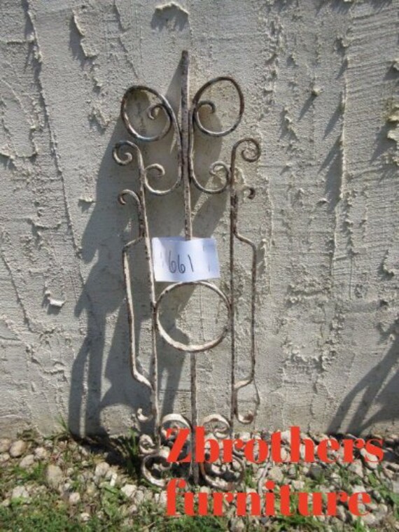 Antique Victorian Iron Gate Window Panel Fence Architectural | Etsy