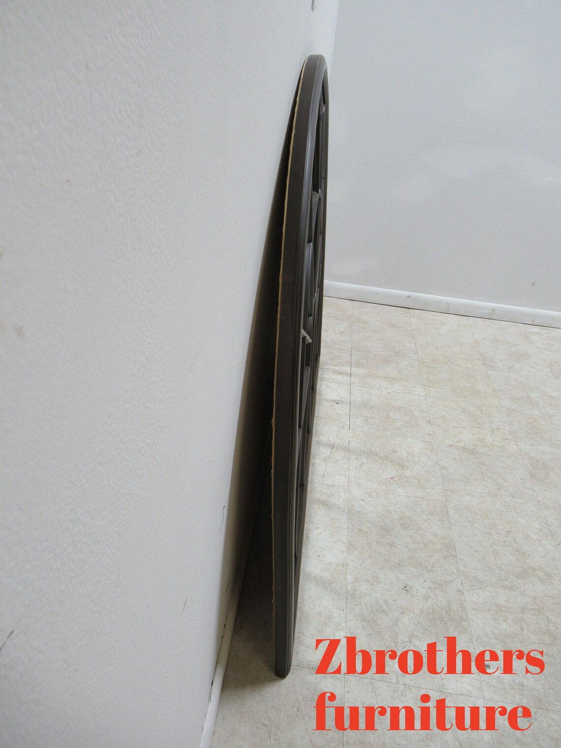 Marlock Fruitwood Arch Top Window Pane Handing Wall Mirror Lincoln ...