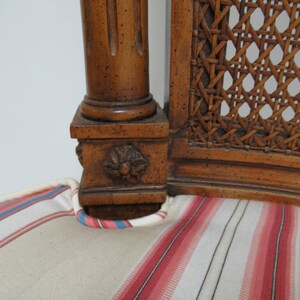 Baker Furniture French Regency Fireside Cain Back Arm Lounge Chair B - Etsy