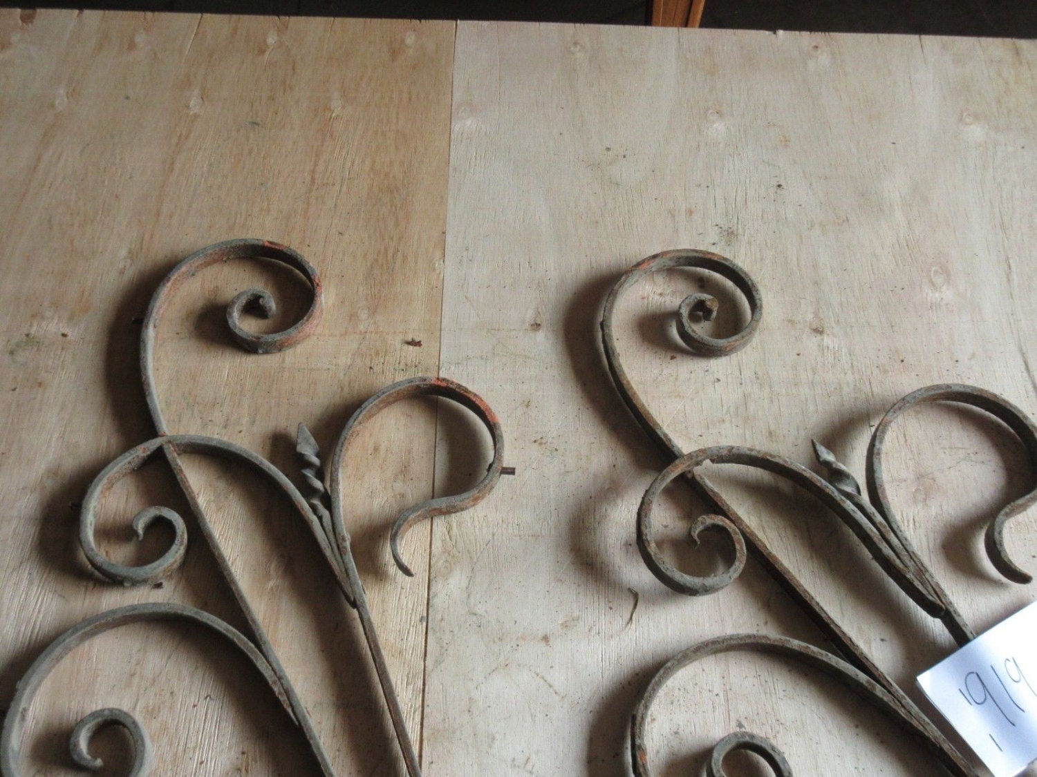 Antique Victorian Iron Gate Window Panel Fence Architectural - Etsy