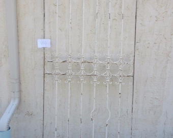 Antique Victorian Iron Gate Window Panel Fence Architectural - Etsy