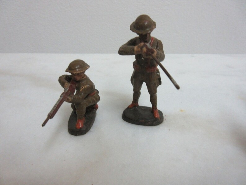 Vintage Elastolin Germany Army Soldier WW1 Rifleman Infantry - Etsy