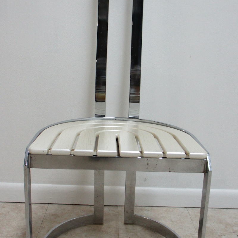 Chrome Dining Chairs - Etsy