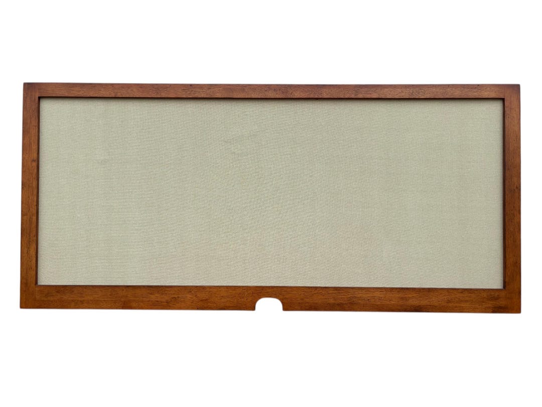 Ethan Allen Tango Hawke Double Desk Bulletin Board Hutch Bookcase ...