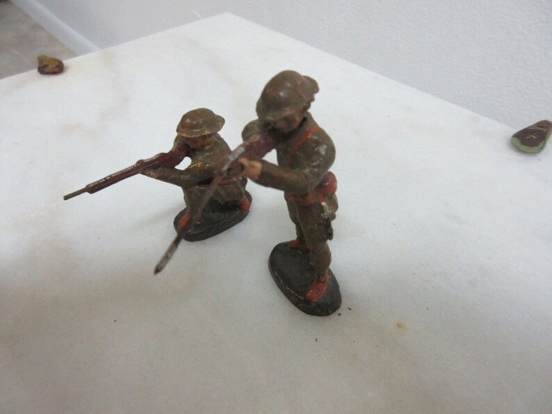 Vintage Elastolin Germany Army Soldier WW1 Rifleman Infantry - Etsy