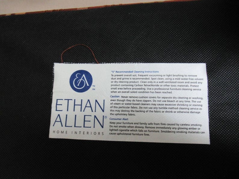 Pair Ethan Allen Parsons Dining Room Boudoir Accent Side - Etsy