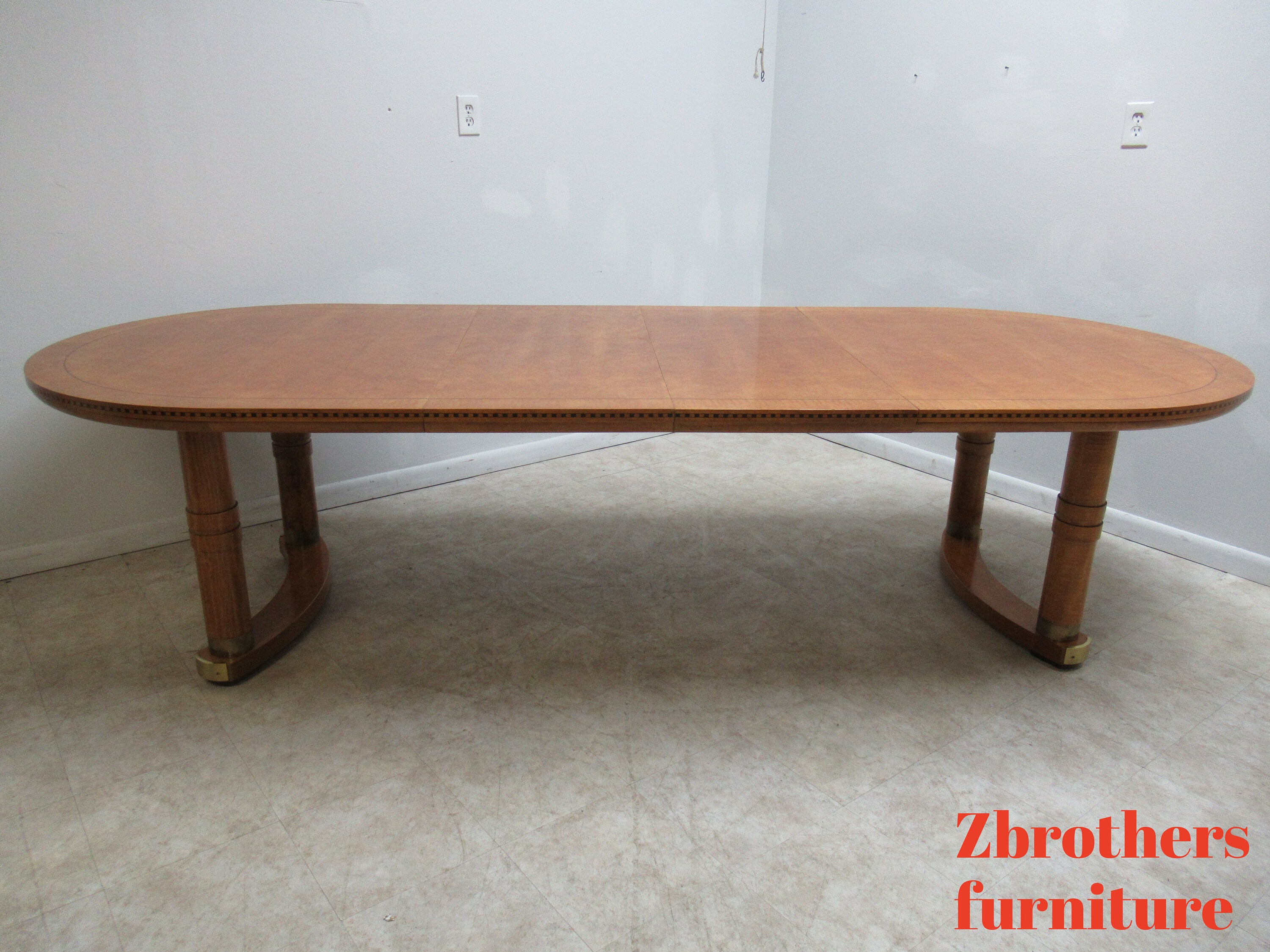 Hickory White Genesis Neo Classical Dining Room Banquet Table ...