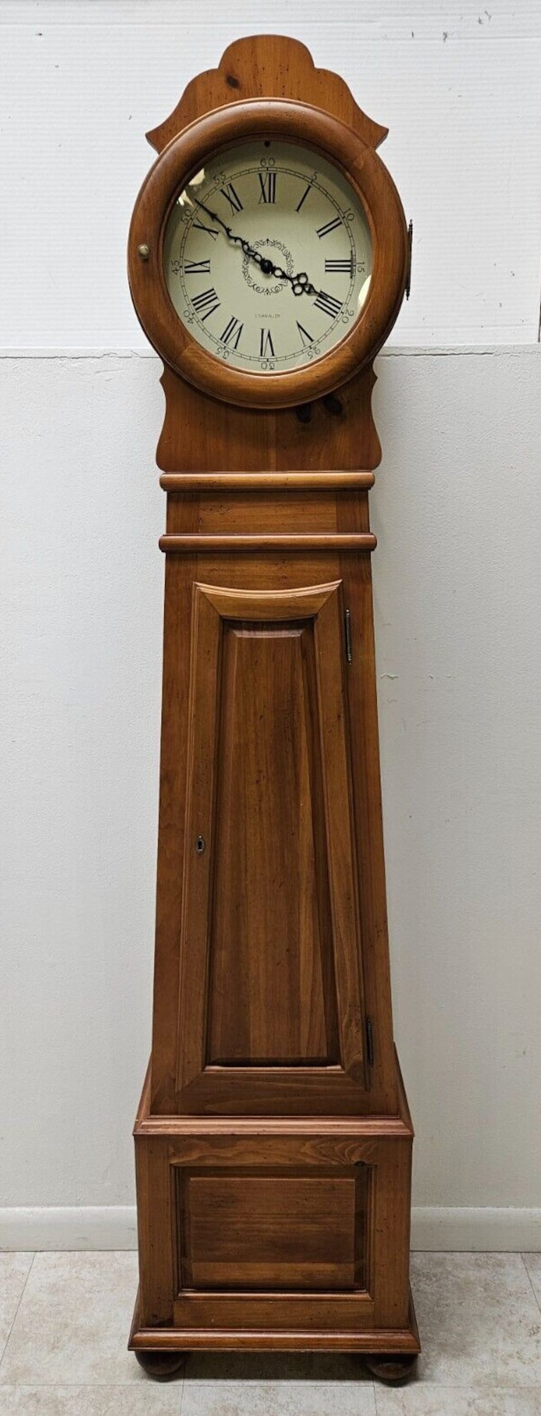 Ethan Allen Scandinavian Pine Tall Case Floor Grandfathers Clock - Etsy