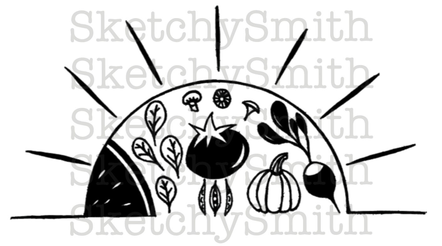 Farm Fresh Clip Art / Farmers Market Svg Png Digital Download / Fruits ...