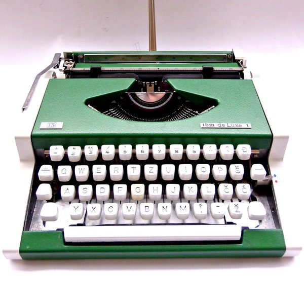 Green Typewriter - Etsy