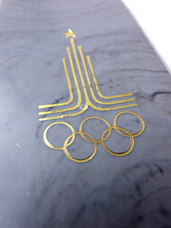 10 olympic pins moscow - Gem