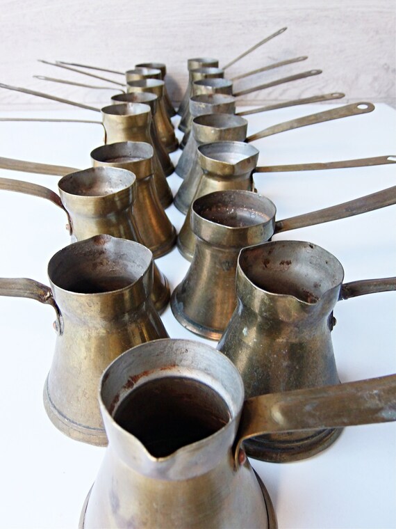 Set of 17 Rustic Coffee Pots - Etsy