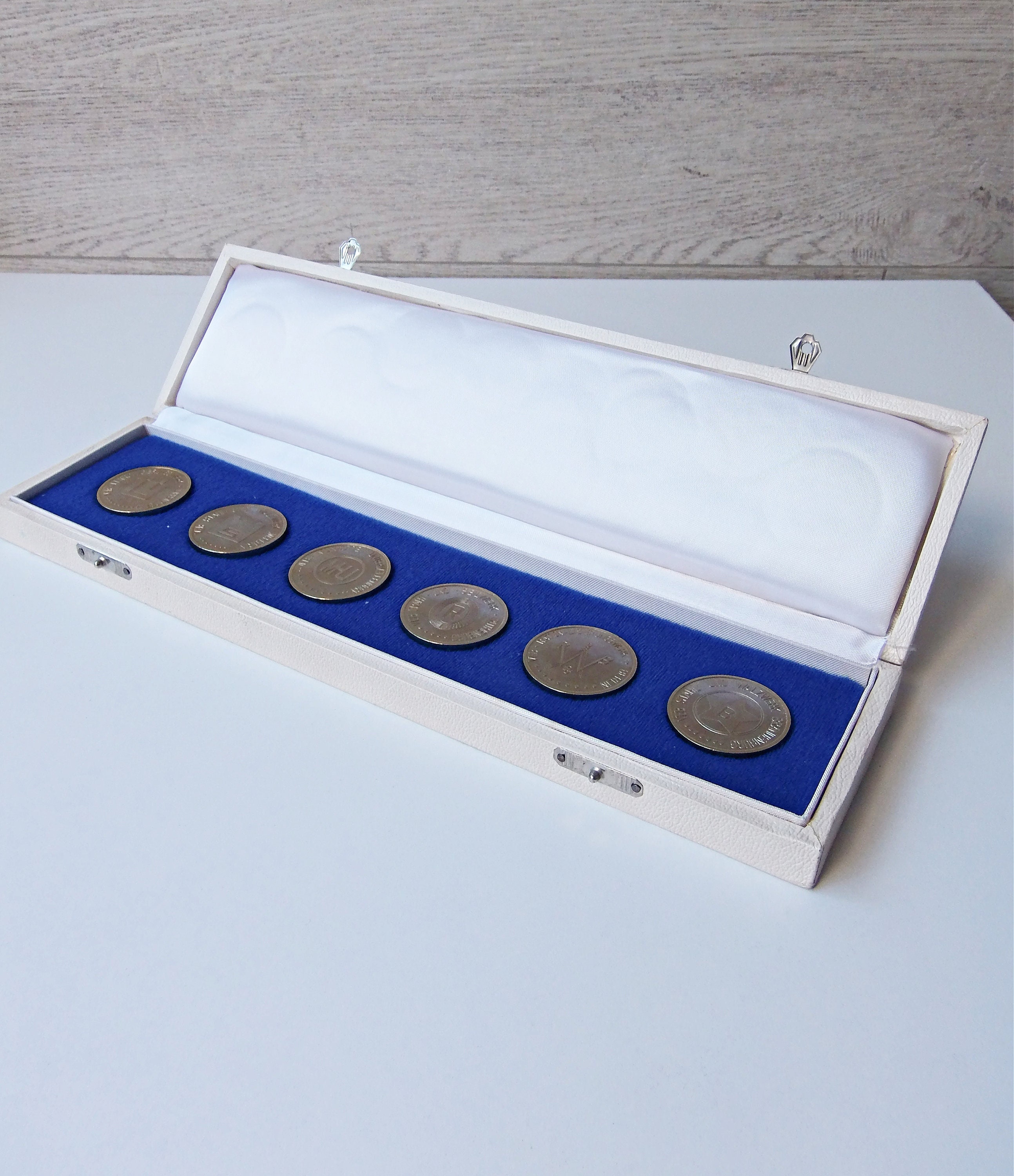 Set of 6 DDR Vintage Coins | Etsy