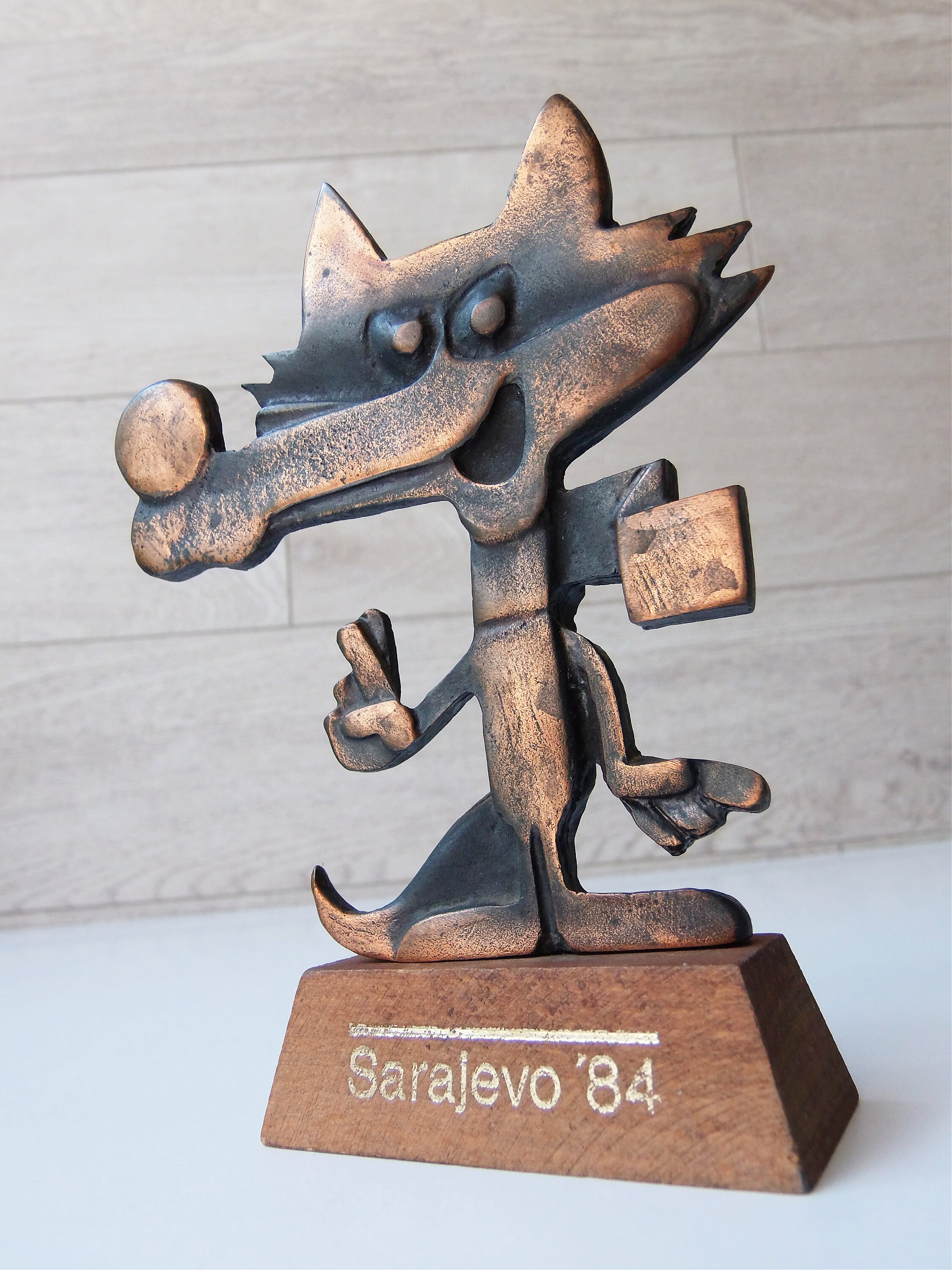 Vucko Wolf Sarajevo Winter Olympic Games 1984 mascot | Etsy