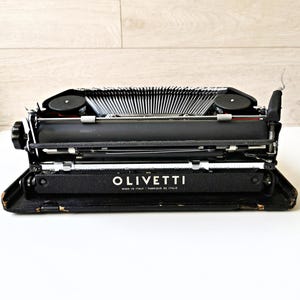 Vintage Olivetti ICO Typewriter - Etsy