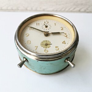 Vintage Green Insa Clock Made in Yugoslavia - Etsy