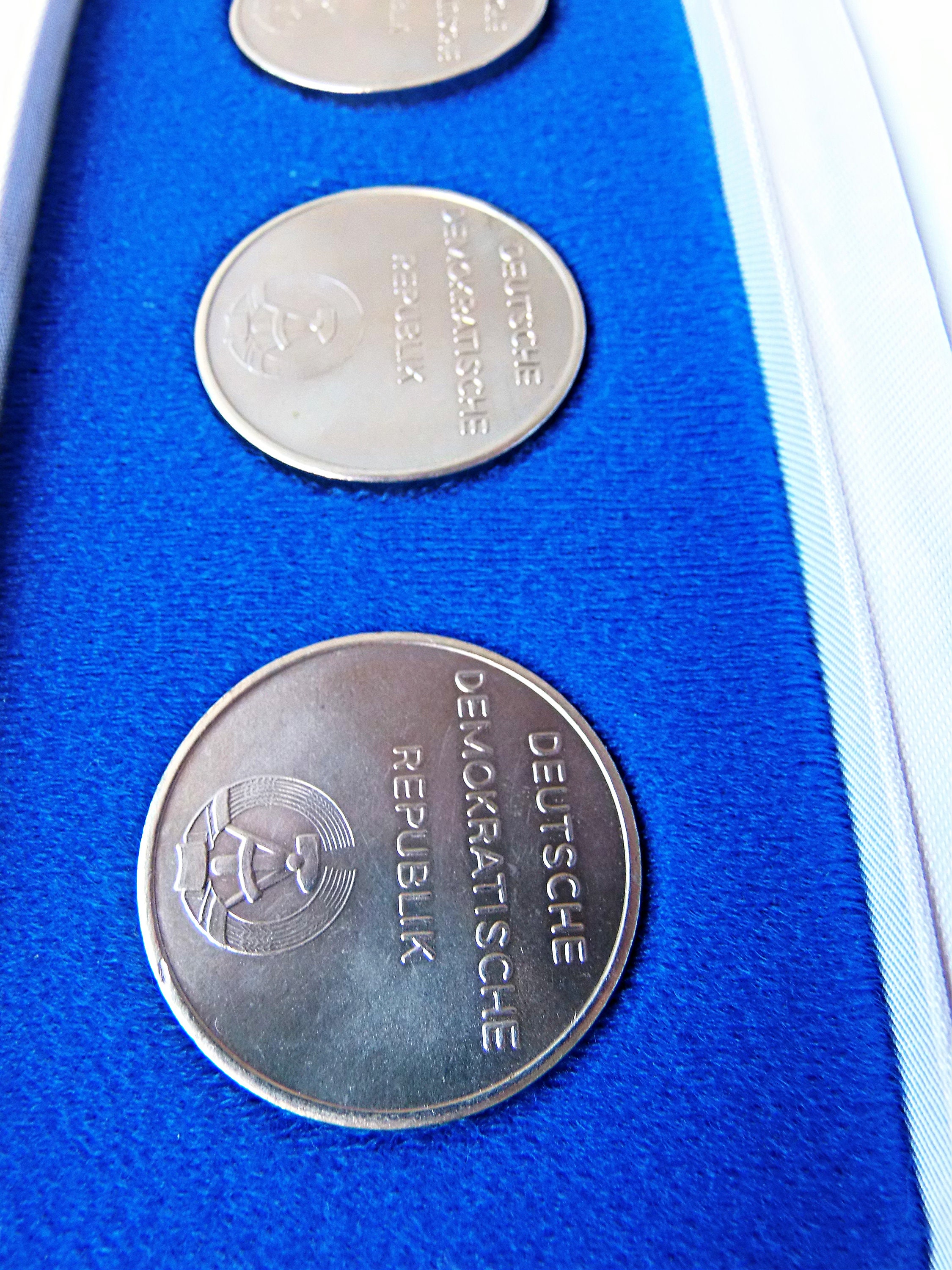 Set of 6 DDR Vintage Coins | Etsy