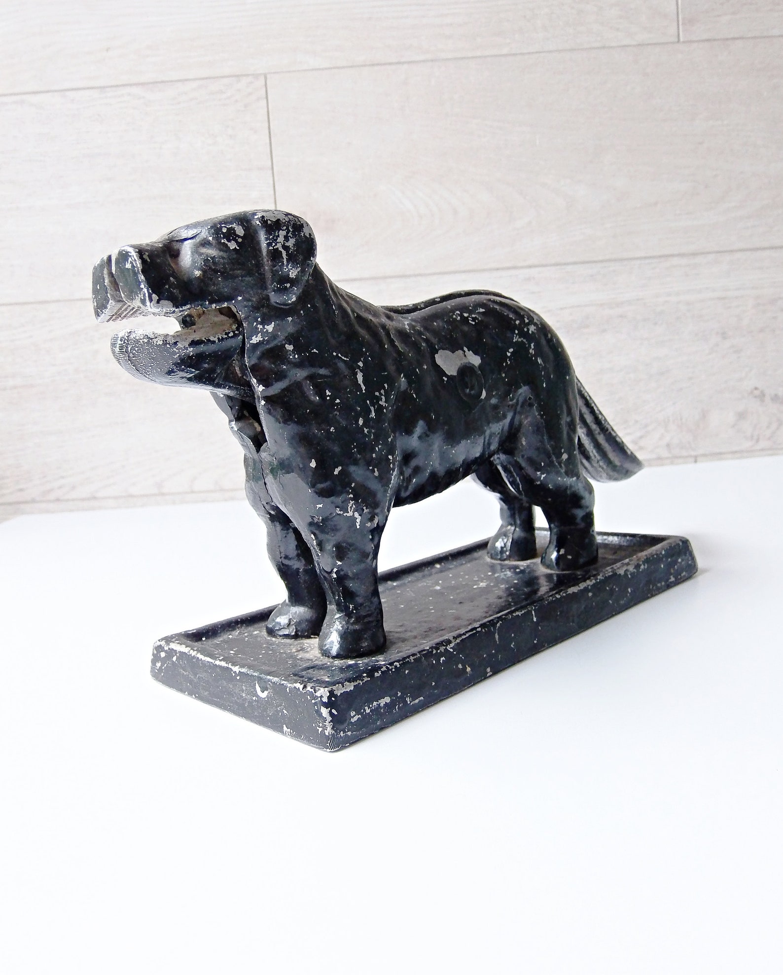 Vintage Cast Iron Dog Nutcracker | Etsy