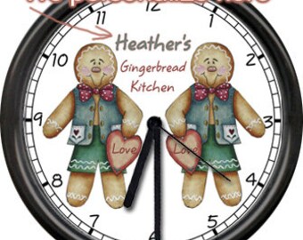 Gingerbread clock | Etsy