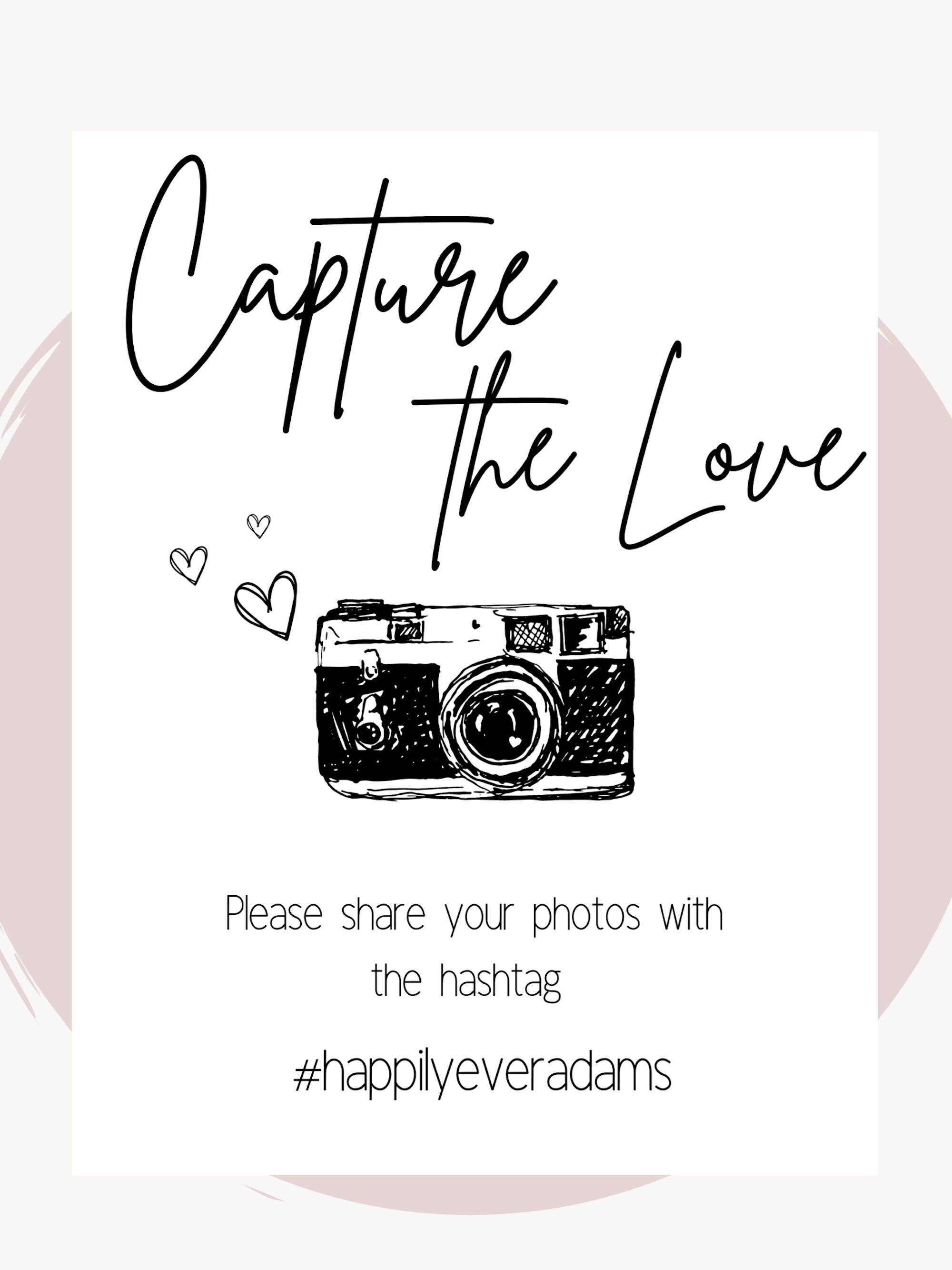 Wedding Photo Direction Card Custom Wedding Photo Card - Etsy