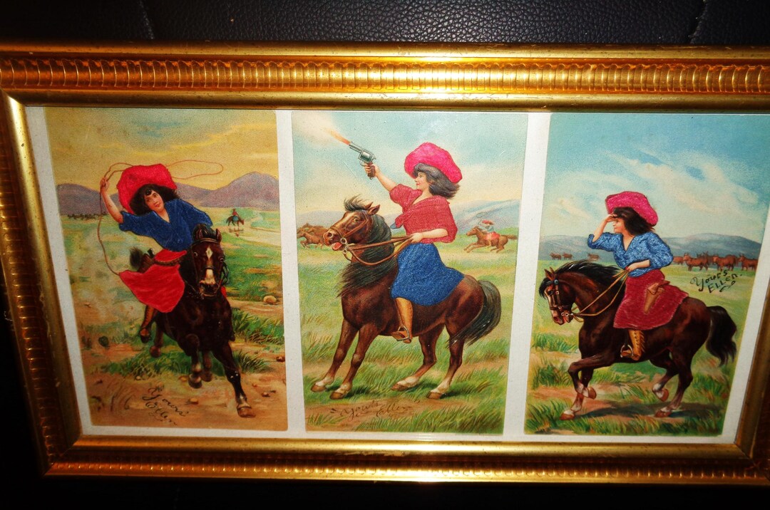 Xrare-1908 Postcards W/ 1c Stamps to Pennsylvania-dated-handpainted ...