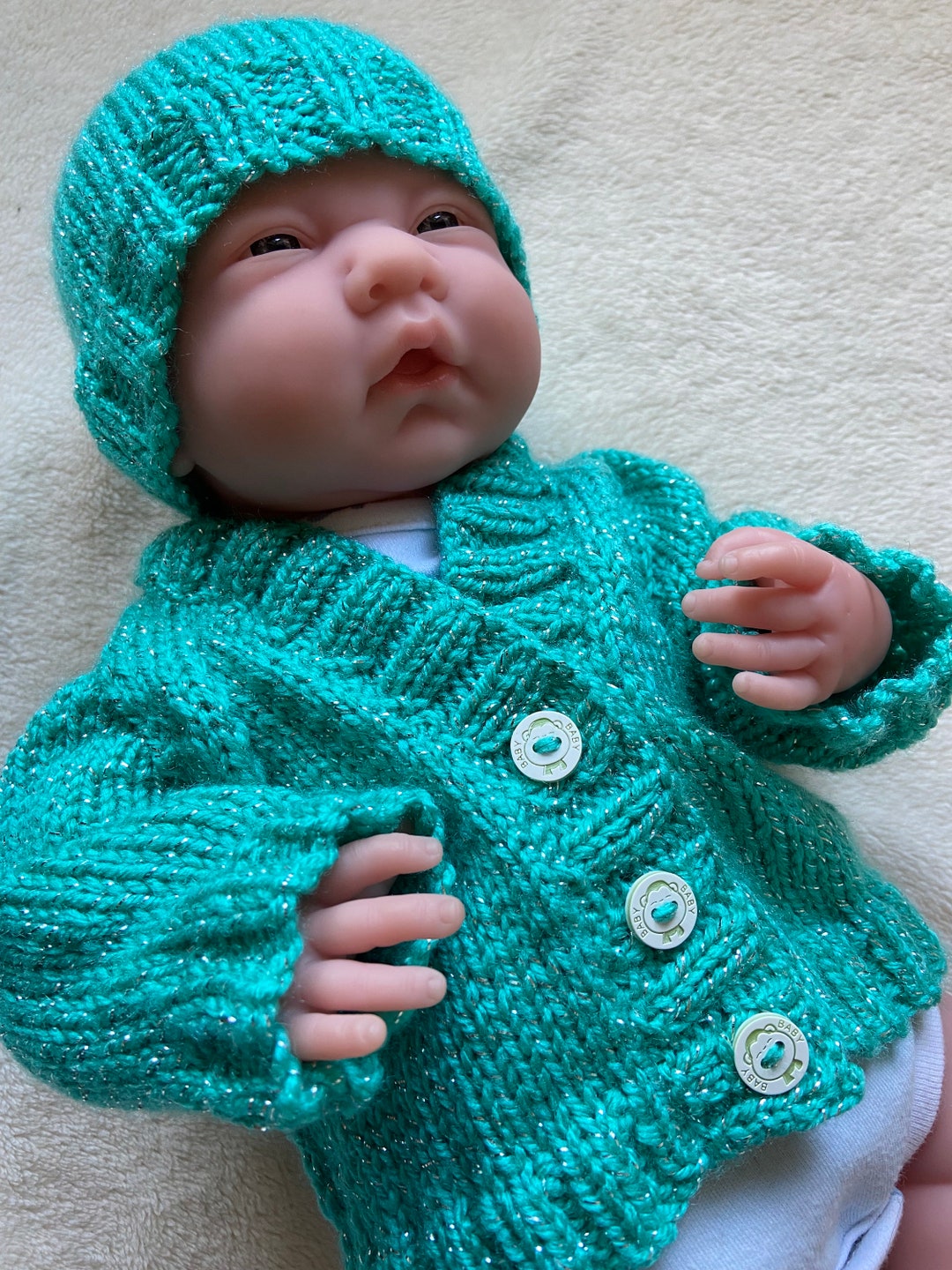 Premature Baby Cardigan Baby Knitwear Coming Home Outfit - Etsy