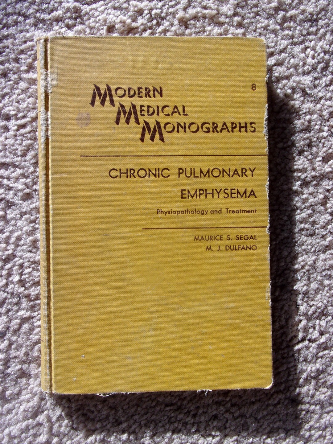 Vintage Emphysema Book COPD Antique Dr. Ruzickas Copy With Signed ...
