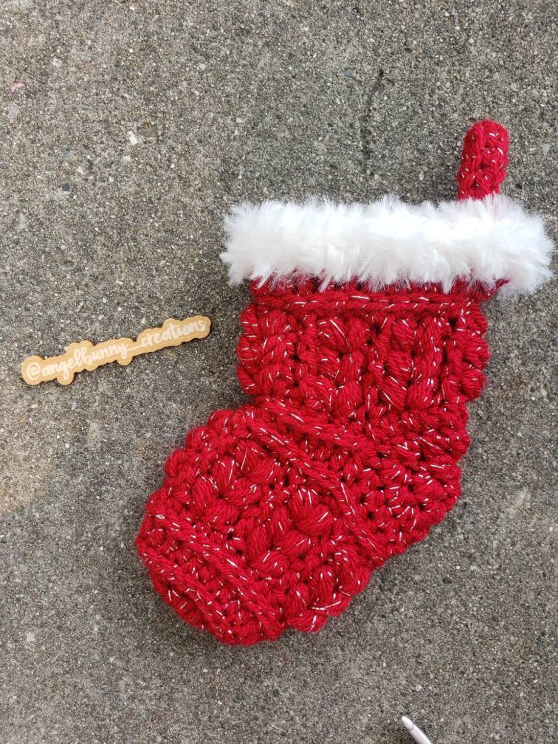 Crochet Pattern Winchester MINI Stocking - Etsy