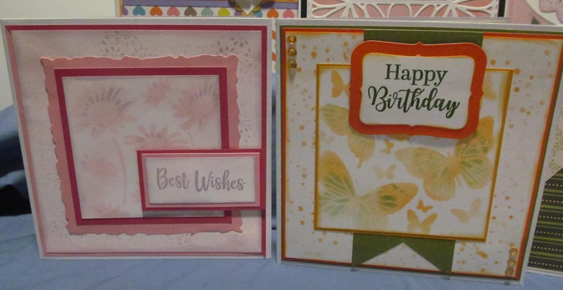 10 VARIOUS SENTIMENTS Greeting Cards (#285) FREE Shipping - Etsy